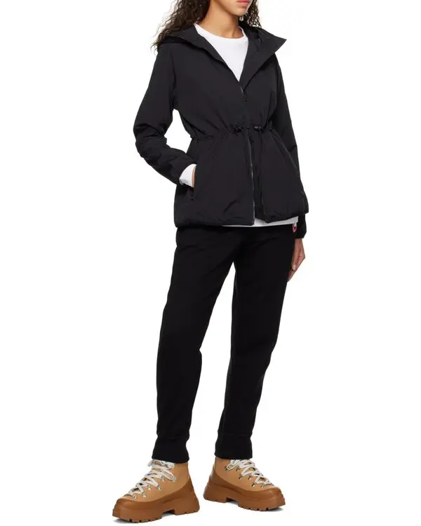 Canada Goose Lundell Hooded Windbreaker Jacket With Drawstring Waist