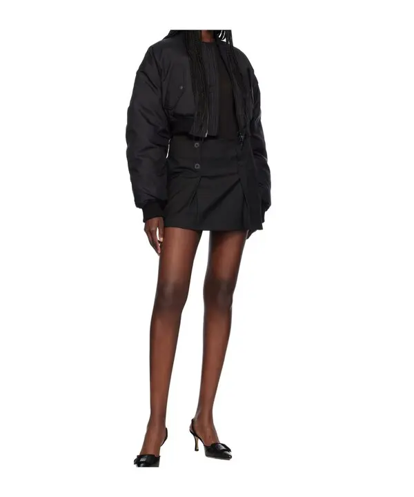 Wardrobe.NYC Crewneck Long-sleeve Jumpsuit