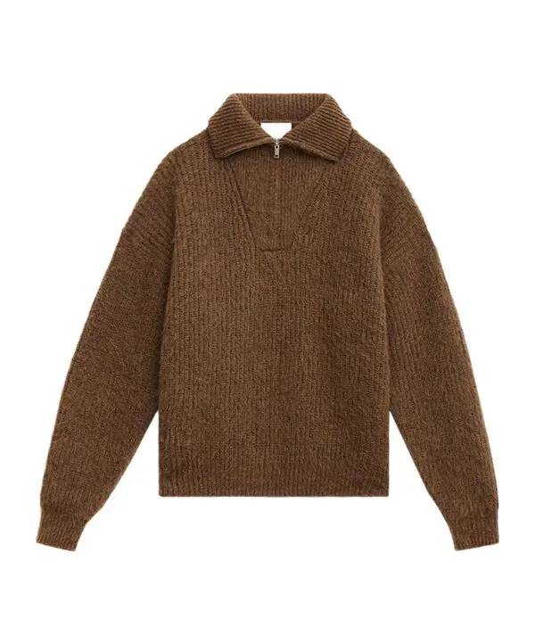 Isabel Marant Étoile Dinan Zip Collar Sweater