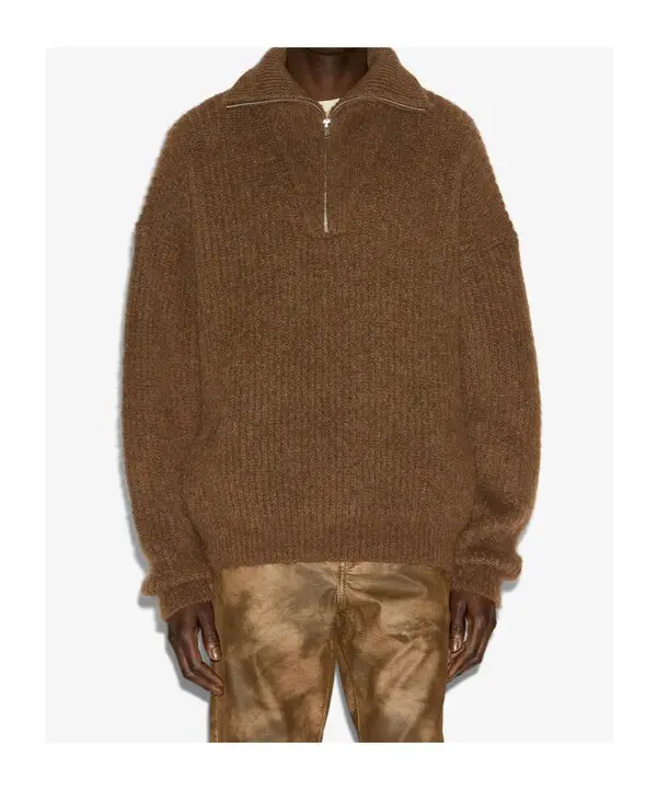 Isabel Marant Étoile Dinan Zip Collar Sweater