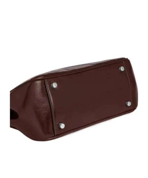 COACH Asher Shoulder Bag - Glazed Leather/silver
