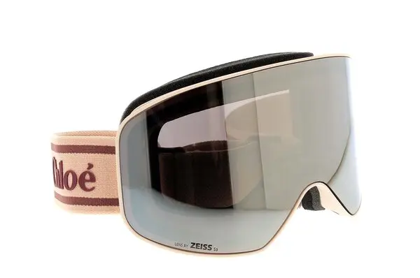 Chloé Ski Sunglasses With Elasticated Band - Gray