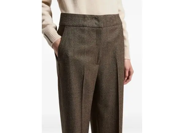 Peserico Tailored Cuffed Hem Trousers