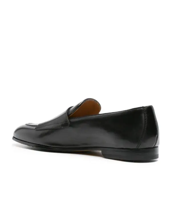 DOUCAL'S Double Buckle Loafers