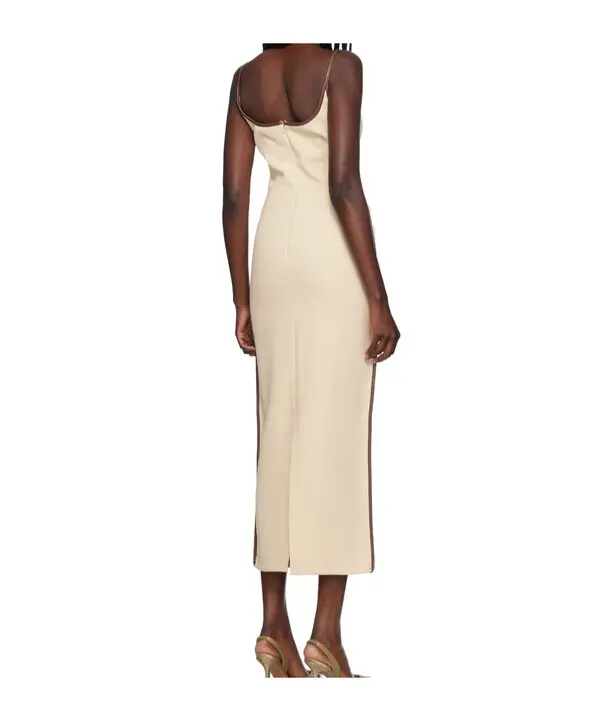 nude faux leather dress Kristy Faux Leather Mini Dress - Nude