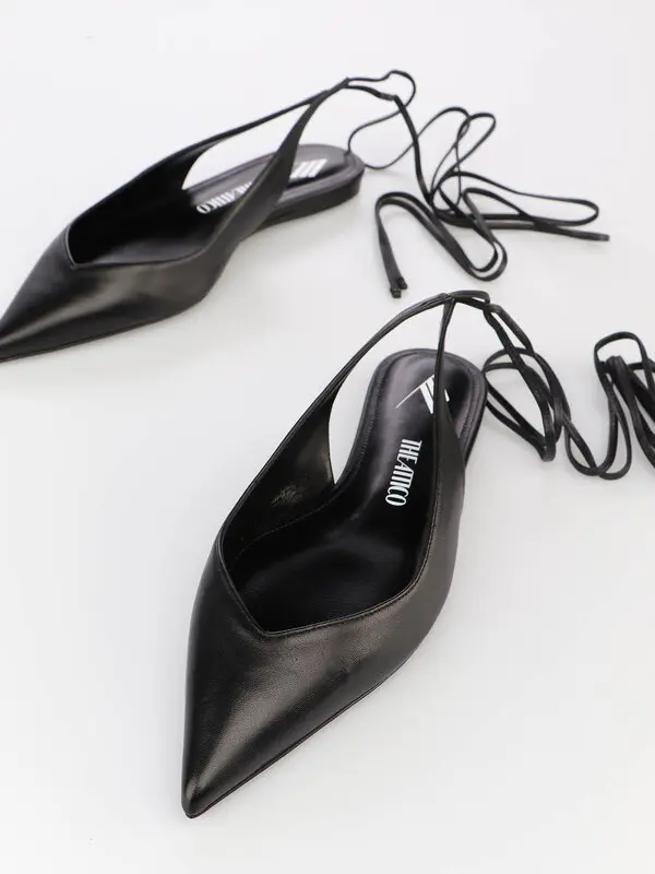 Attico Venus Slingback Ballerina Flats