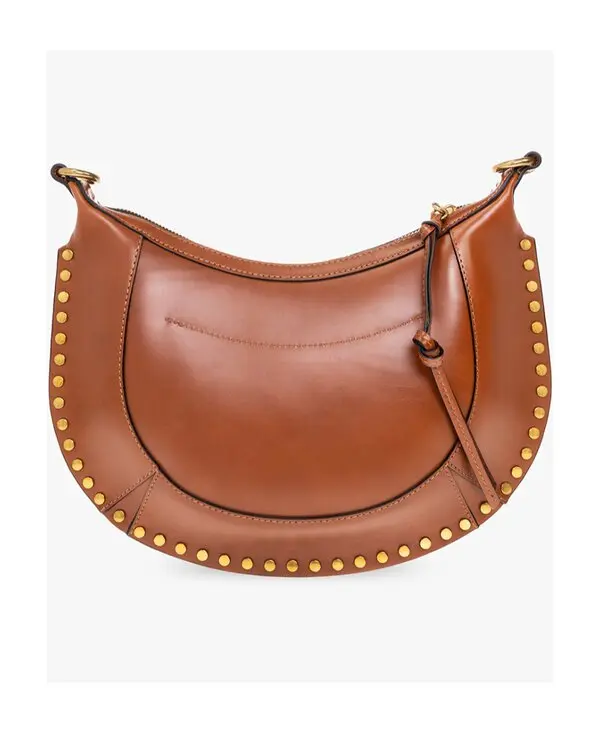 Isabel Marant Étoile Logo Embellished Shoulder Bag - Brown