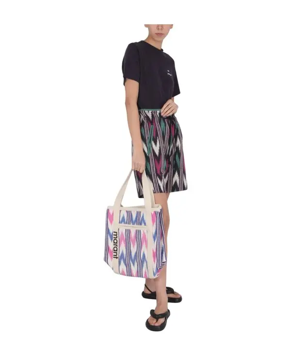 Isabel Marant Étoile High-waisted Printed Shorts