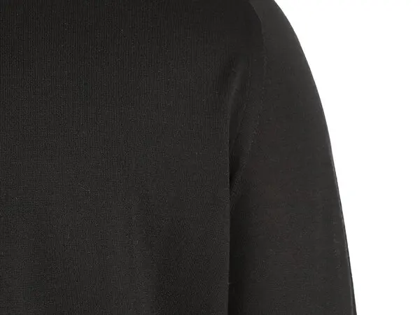 Prada Logo Embroidered Crewneck Jumper - Black