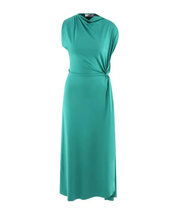 Victoria Beckham Asymmetrical Pendant Dress