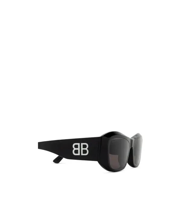 Balenciaga Square-frame Sunglasses - Black