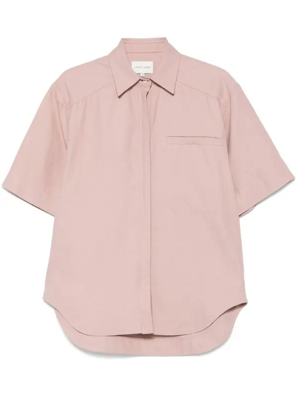 Loulou De Saison Short-sleeved Shirt - Pink