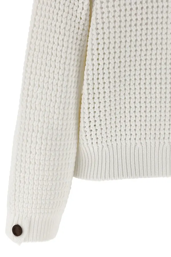 Brunello Cucinelli V-neck Knitted Sweater