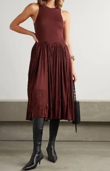 16Arlington Sleeveless Gathered Dress
