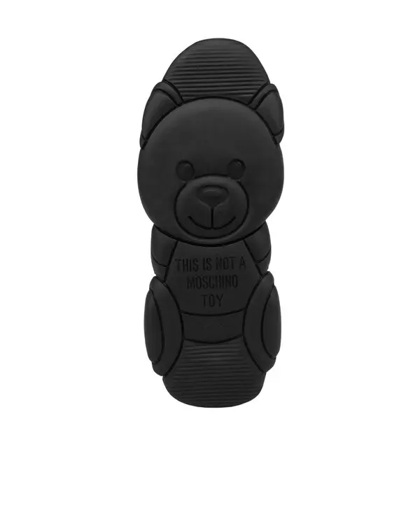 Moschino Intarsia Slip-on Sneakers With Teddy Bear Sole