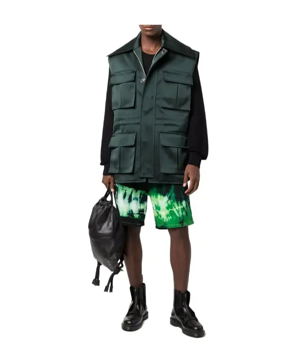 Ami Tie-dye Bermuda Shorts