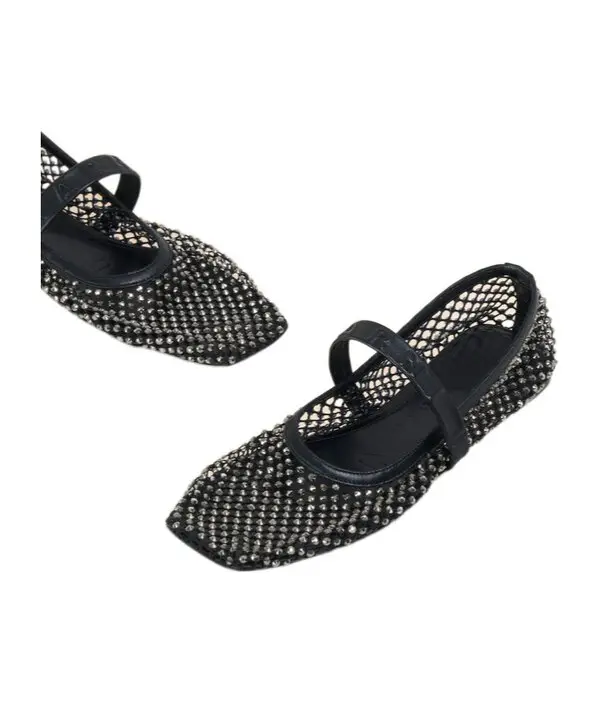 Marni Embellished Mary Jane Ballet Flats
