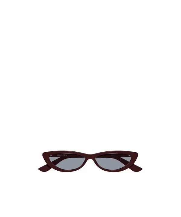Alexander McQueen Cat-eye Frame Sunglasses - Red