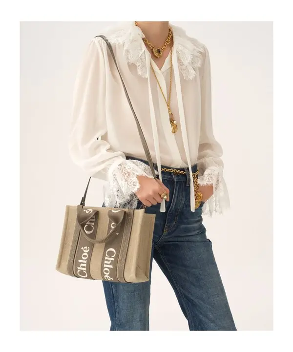 Chloé Woody Small Tote Bag