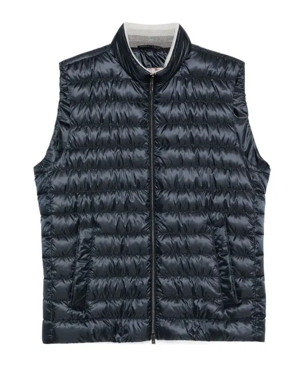 Herno Quilted Zip-up Vest