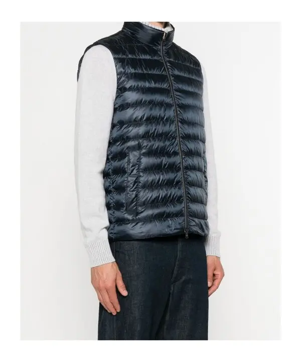 Herno Quilted Zip-up Vest