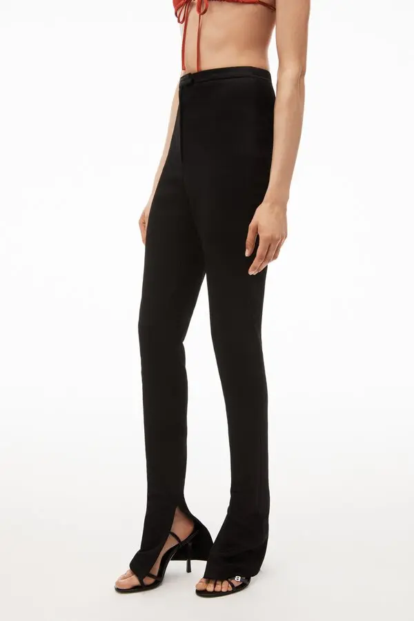 Alexander Wang Side-slit Tailored Trousers