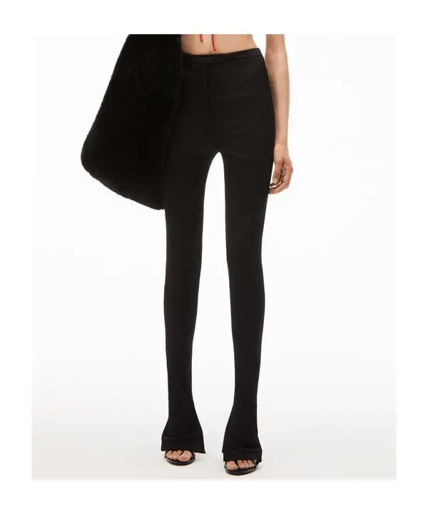 Alexander Wang Side-slit Tailored Trousers