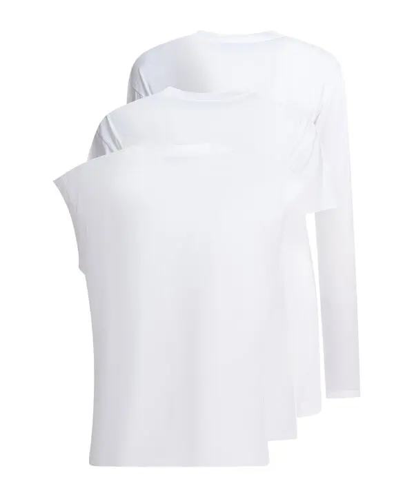 Miu Miu Set Of Three Logo Patch T-shirts
