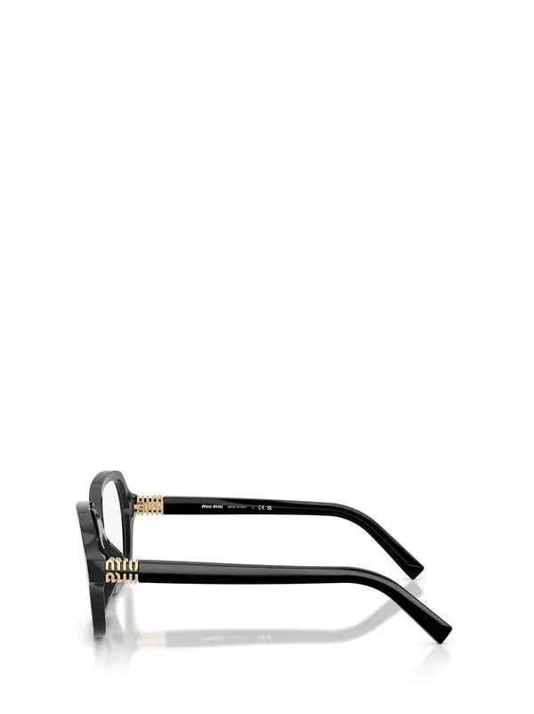 Miu Miu Square Frame Eyeglasses - Black