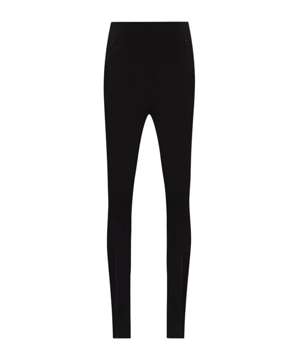 Wardrobe.NYC Zip Cuff Leggings - Black