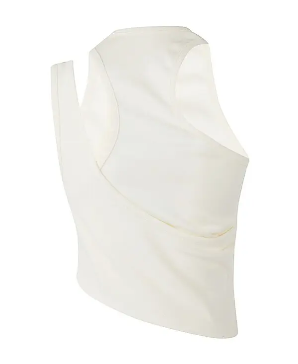 LOW CLASSIC Asymmetrical Ruched Tank Top