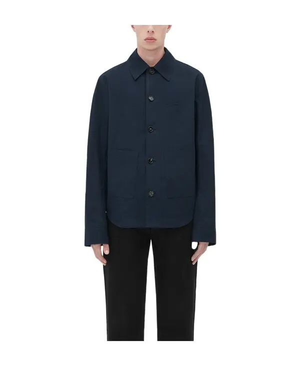 Bottega Veneta Buttoned Overshirt Jacket