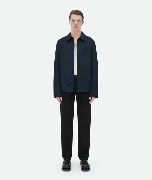 Bottega Veneta Buttoned Overshirt Jacket