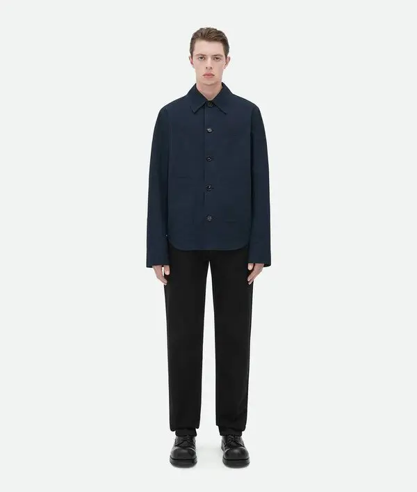 Bottega Veneta Buttoned Overshirt Jacket