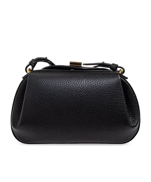 Yuzefi Logo Shoulder Bag - Black