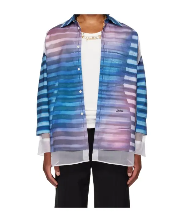 JEAN PAUL GAULTIER Petit-grand Air Printed Shirt