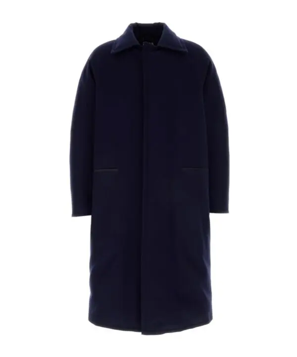 Zegna Mid-length Tailored Coat - Black