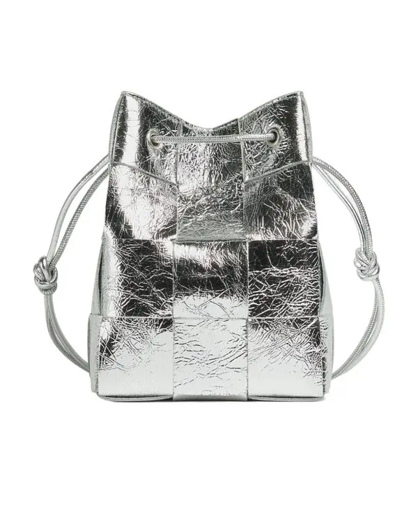 Bottega Veneta Cassette Strapped Mini Bucket Bag