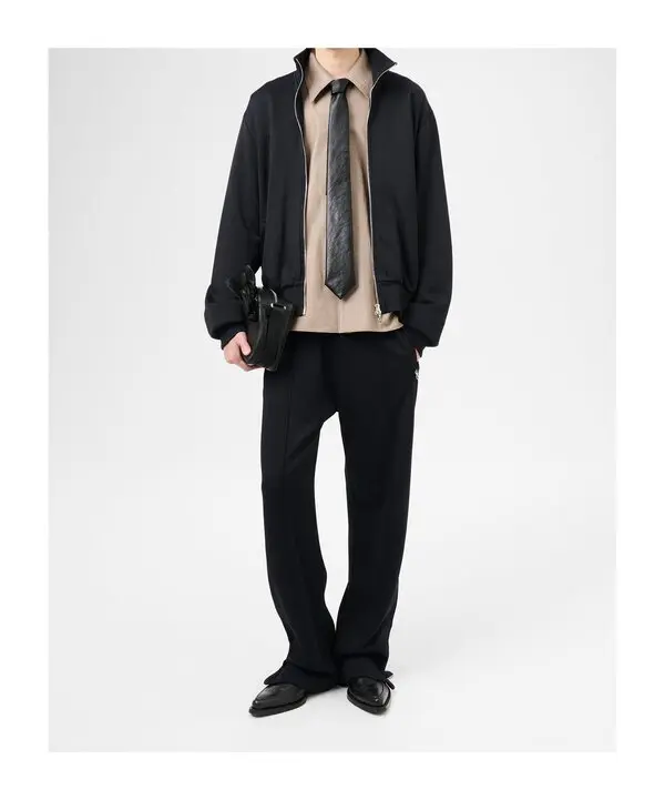 Our Legacy Long-sleeved Zip-up Jacket - Black