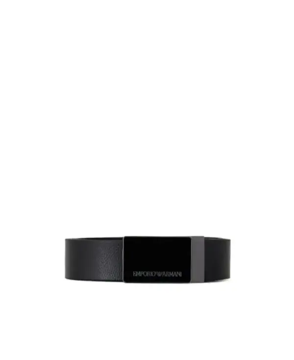 Emporio Armani Logo Buckle Belt