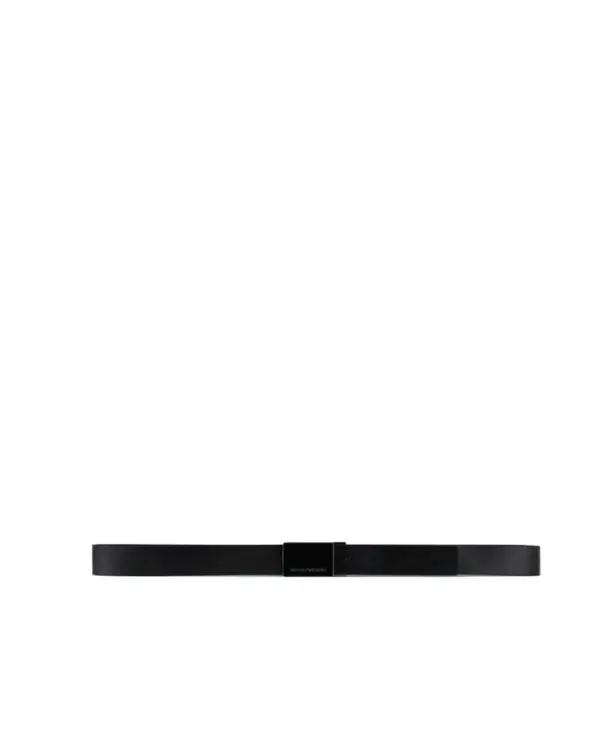 Emporio Armani Logo Buckle Belt