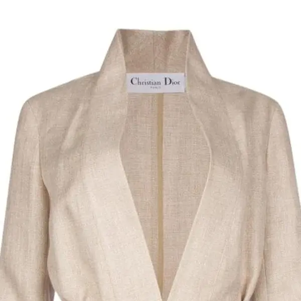 Dior Long-sleeved Belted Jacket