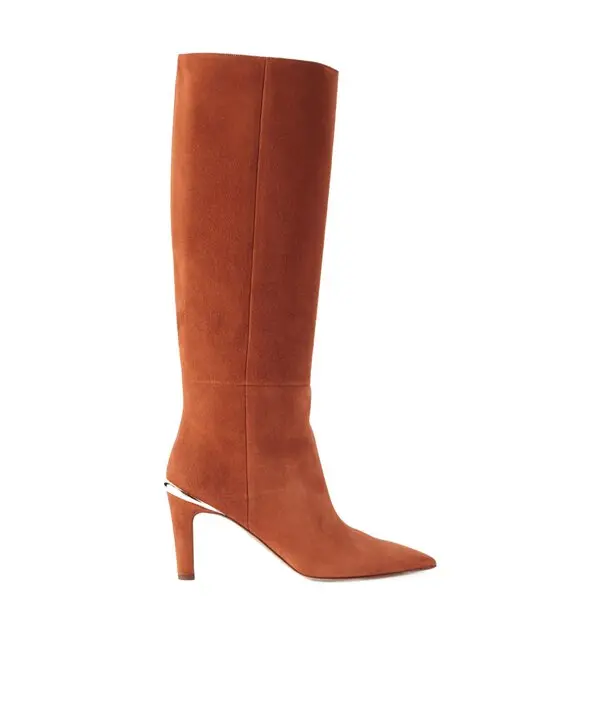 Gabriela Hearst Aura Suede Knee High Boots