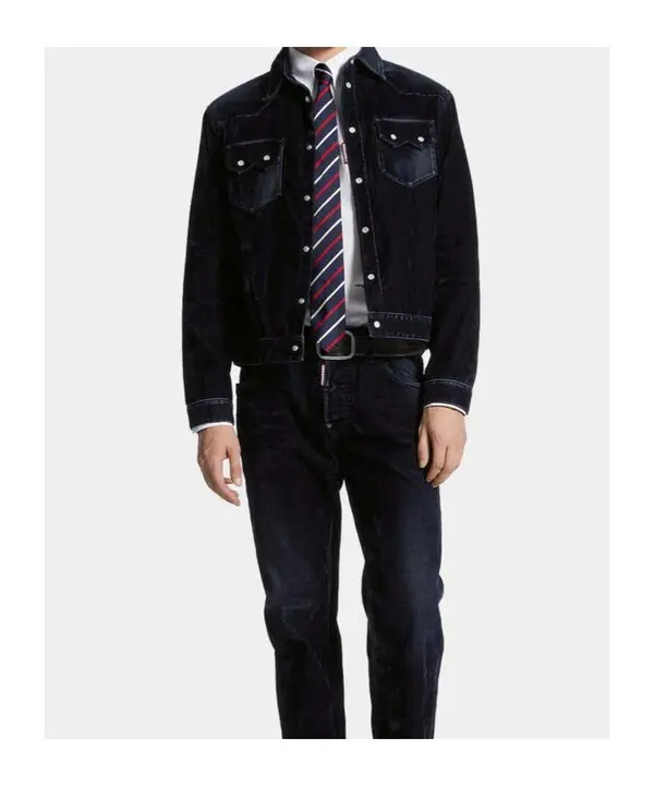 Dsquared2 Flocked Corduroy Jacket
