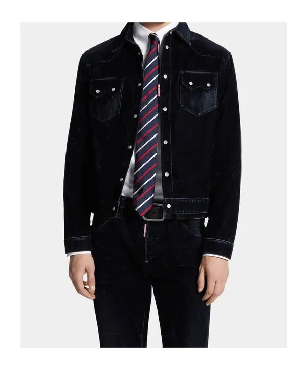 Dsquared2 Flocked Corduroy Jacket