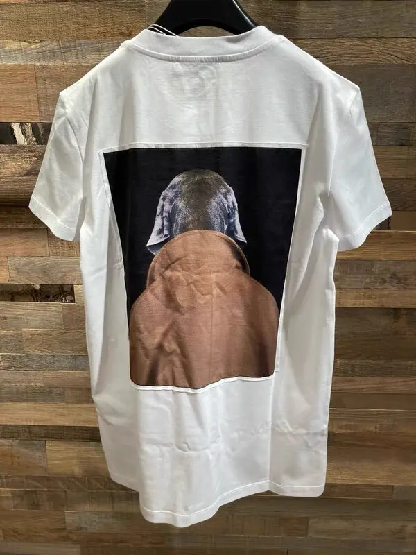 Max Mara Graphic Printed Crewneck T-shirt - White