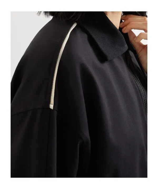Brunello Cucinelli Couture Interlock Full Zip Sweatshirt