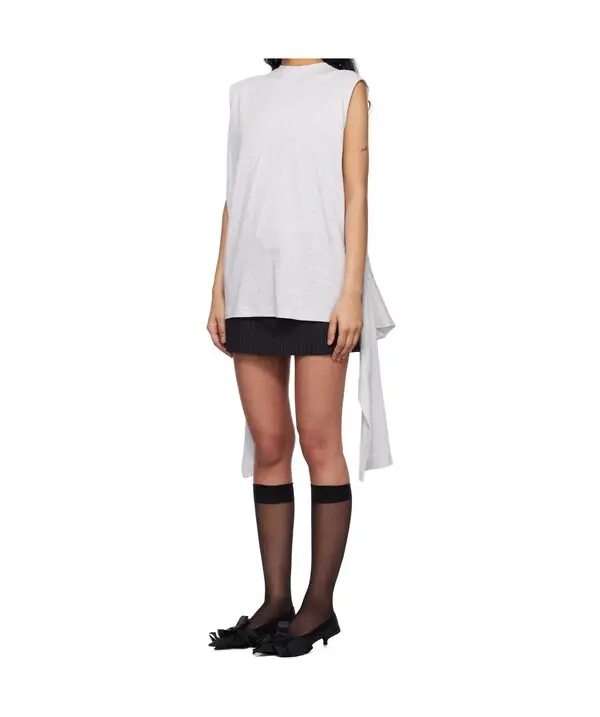Acne Studios Tie-detail Sleeveless T-shirt