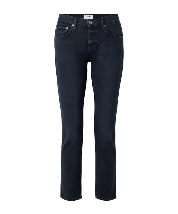 AGOLDE Belt Loop Button Closure Jeans