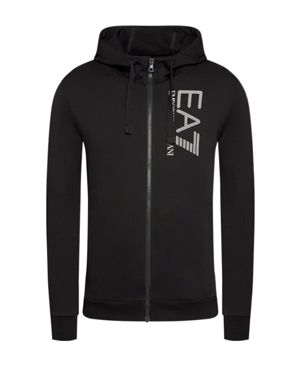 EA7 Logo Hooded Jacket